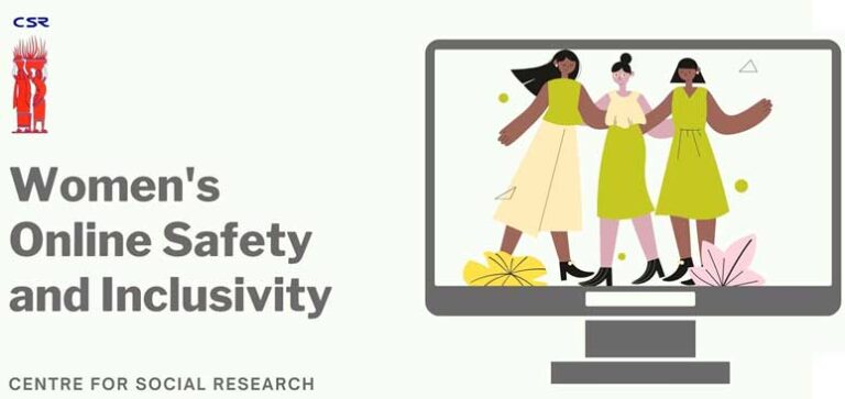 Women's Online Safety and Inclusivity - CSR India
